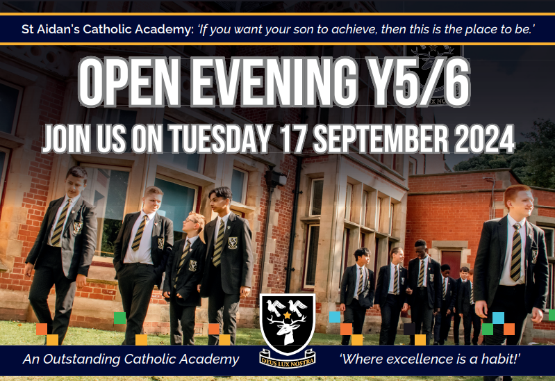 Year 5 & 6 Open Day / Night - St. Aidan's Catholic Academy St. Aidan's ...